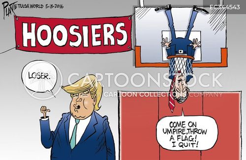 Cruz Quits Cartoons and Comics - funny pictures from CartoonStock