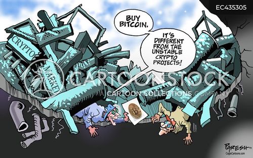 Crypto Projects Cartoons and Comics - funny pictures from CartoonStock