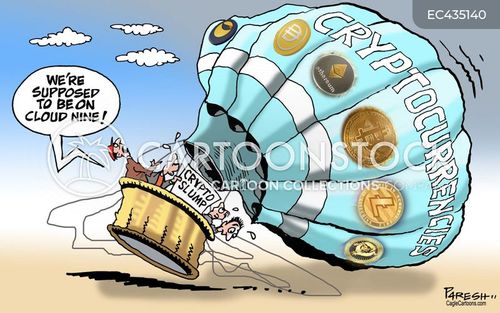Crypto Market Cartoons and Comics - funny pictures from CartoonStock