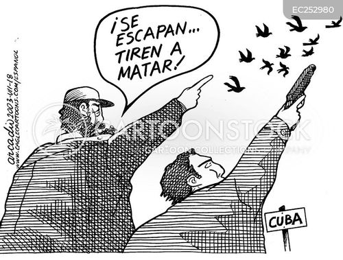 Cuban Wildlife Cartoons and Comics - funny pictures from CartoonStock