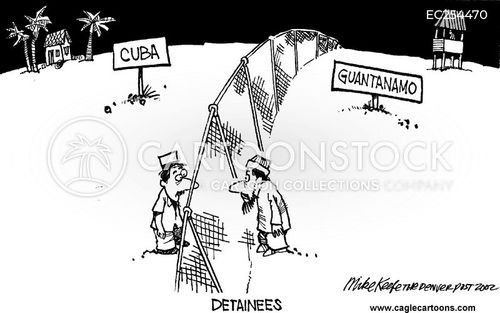 Detainee Cartoons and Comics - funny pictures from CartoonStock