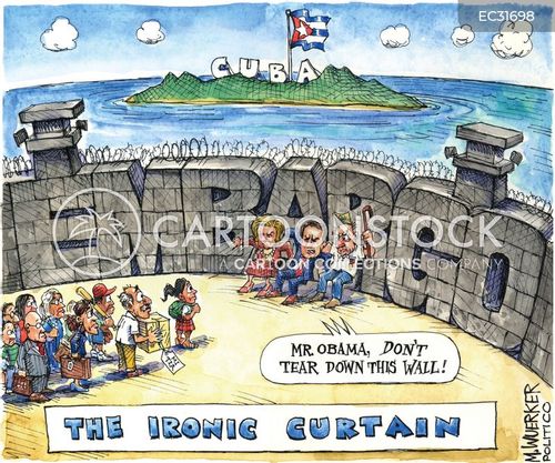Cuba Embargoes Cartoons and Comics - funny pictures from CartoonStock