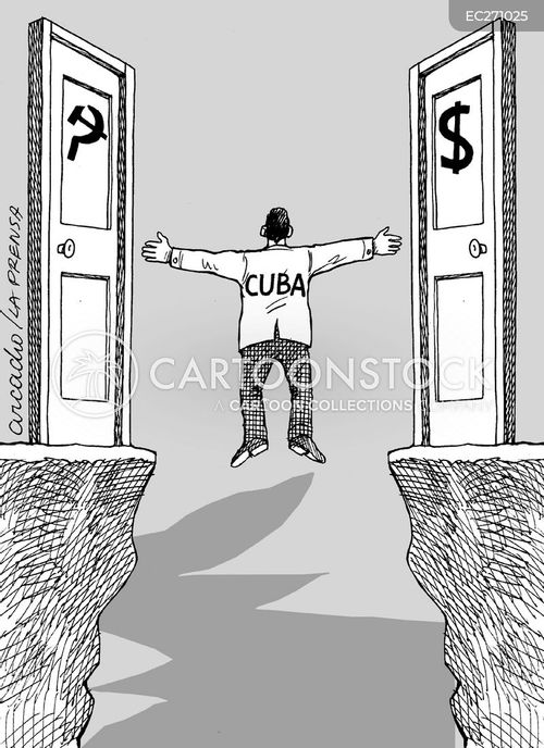 Cuba History Cartoons and Comics - funny pictures from CartoonStock