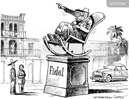 Castro Cuba Cartoons and Comics - funny pictures from CartoonStock