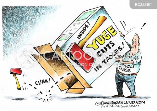 Tax Cut Proposal Cartoons and Comics - funny pictures from CartoonStock