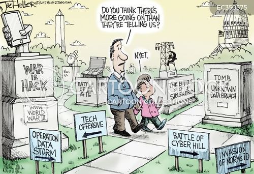 Cyber Policy Cartoons and Comics - funny pictures from CartoonStock