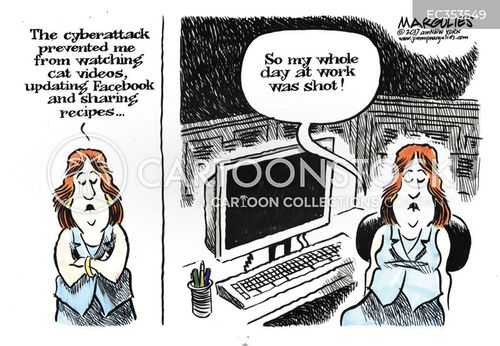 Web Security Cartoons and Comics - funny pictures from CartoonStock