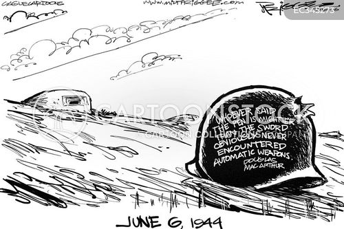 D-day Cartoons and Comics - funny pictures from CartoonStock