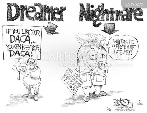 Replacement For Daca Cartoons and Comics - funny pictures from CartoonStock