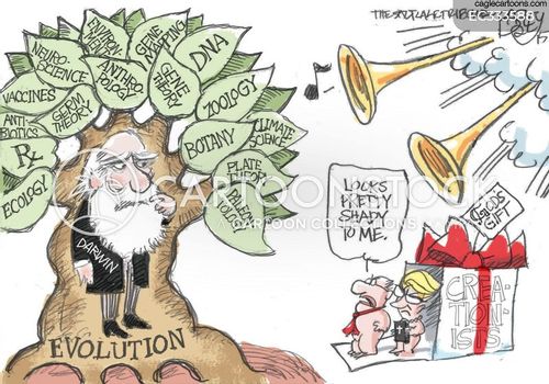 Evolutionism Cartoons and Comics - funny pictures from CartoonStock
