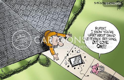 Letterman Staff Cartoons and Comics - funny pictures from CartoonStock