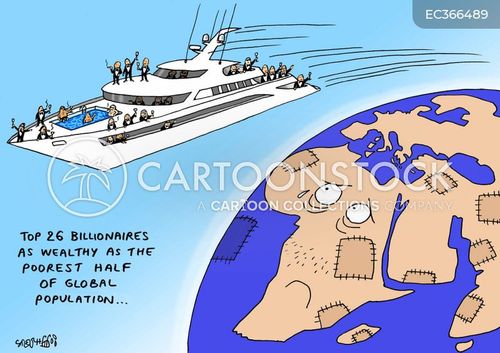 Economic Gap Cartoons and Comics - funny pictures from CartoonStock