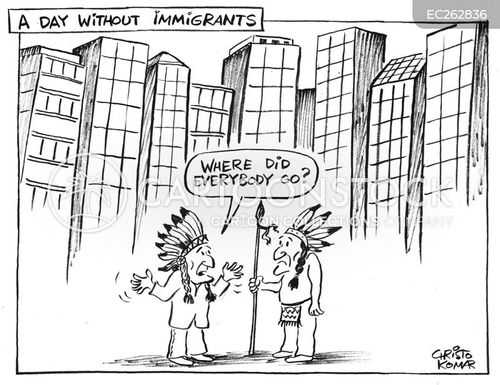 Immigration Rights Cartoons and Comics - funny pictures from CartoonStock