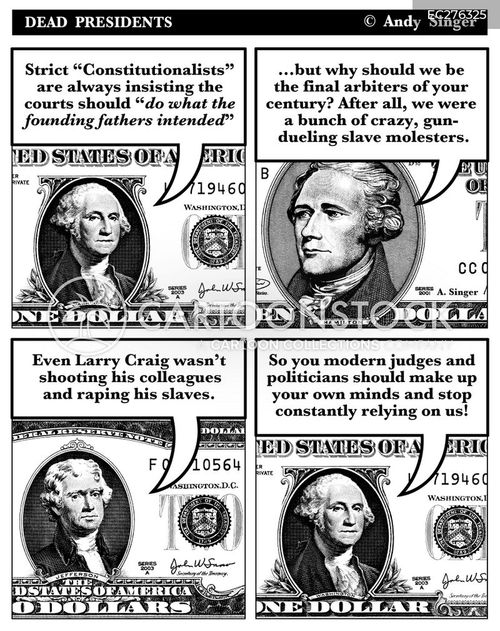 Originalism Cartoons and Comics - funny pictures from CartoonStock