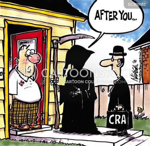 Death And Taxes Cartoons and Comics - funny pictures from CartoonStock