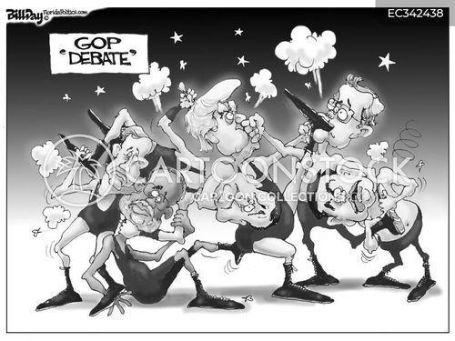 Debate Moderator Cartoons and Comics - funny pictures from CartoonStock