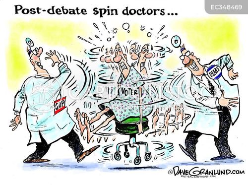 Postdebate Cartoons and Comics - funny pictures from CartoonStock