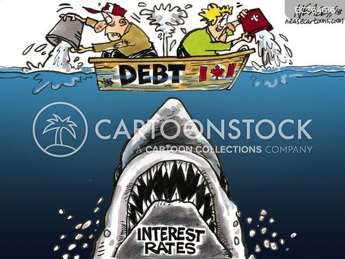 Lending Rates Cartoons and Comics - funny pictures from CartoonStock