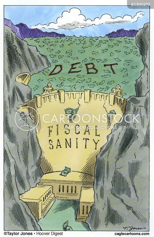 Federal Borrowing Cartoons and Comics - funny pictures from CartoonStock