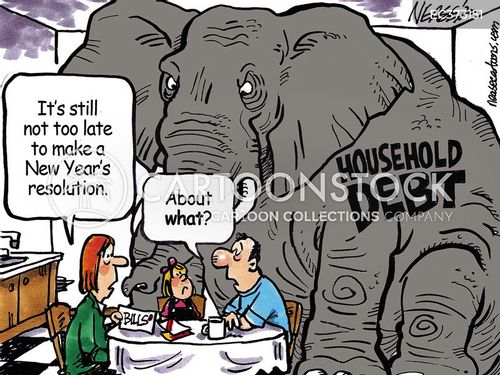 Financial Mindset Cartoons and Comics - funny pictures from CartoonStock