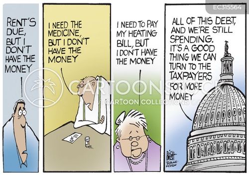 Overdue Taxes Cartoons and Comics - funny pictures from CartoonStock