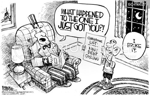 Debt Ceiling Cartoons and Comics - funny pictures from CartoonStock
