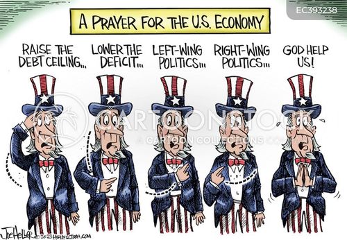 Debt Ceiling Cartoons and Comics - funny pictures from CartoonStock