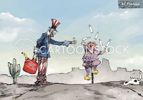 Economy Collapse Cartoons and Comics - funny pictures from CartoonStock