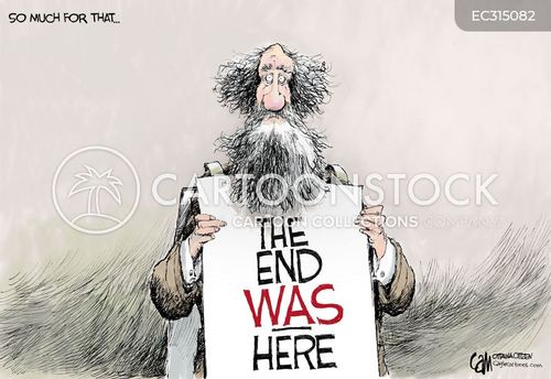 The End Cartoons and Comics - funny pictures from CartoonStock