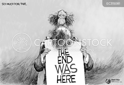 The End Cartoons and Comics - funny pictures from CartoonStock
