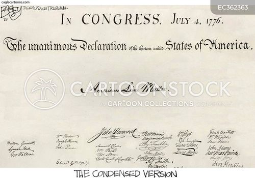 Declaration Of Independence Cartoons and Comics - funny pictures from ...