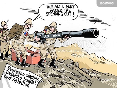 Defence Cuts Cartoons and Comics - funny pictures from CartoonStock