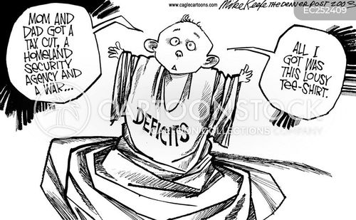Government Deficit Cartoons and Comics - funny pictures from CartoonStock