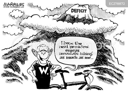 Presidents Budget Cartoons and Comics - funny pictures from CartoonStock