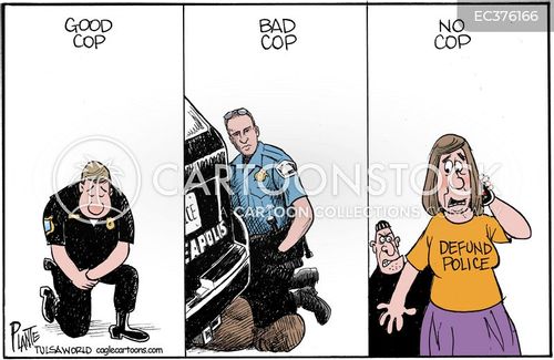 Police Budget Cartoons and Comics - funny pictures from CartoonStock