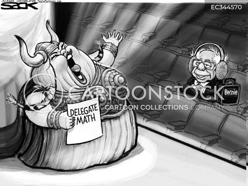 Super Delegates Cartoons and Comics - funny pictures from CartoonStock