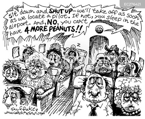 Inflight Cartoons and Comics - funny pictures from CartoonStock