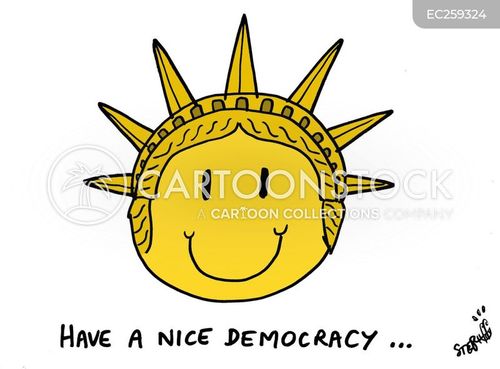 Democracy-building Cartoons and Comics - funny pictures from CartoonStock