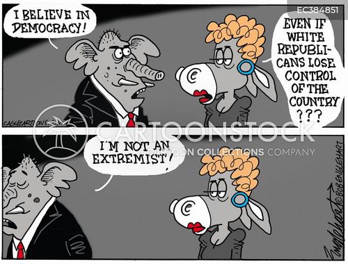 Democracy Endgame Cartoons and Comics - funny pictures from CartoonStock