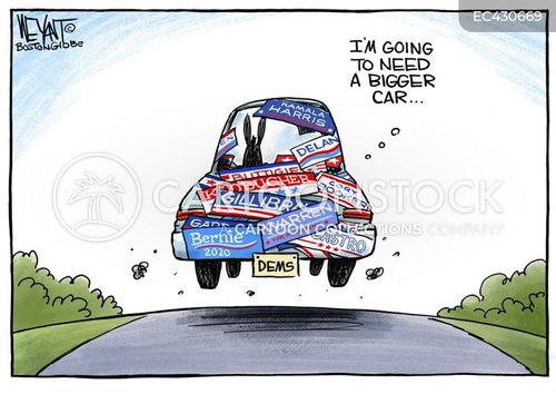 Bernie 2020 Cartoons and Comics - funny pictures from CartoonStock