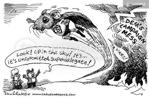 Unpledged Delegates Cartoons and Comics - funny pictures from CartoonStock