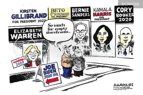 2020 Candidate Cartoons and Comics - funny pictures from CartoonStock