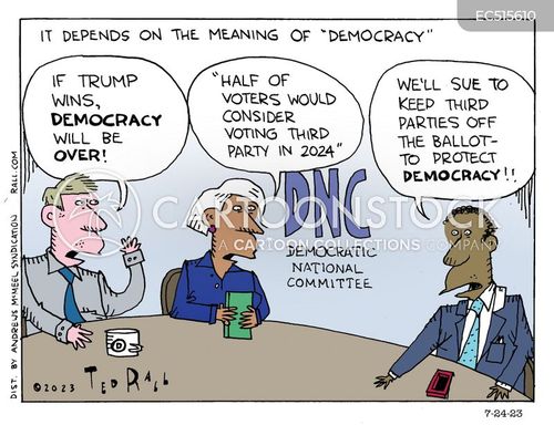 Third Party Voting Cartoons and Comics - funny pictures from CartoonStock