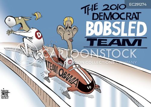 Bobsledding Cartoons and Comics - funny pictures from CartoonStock