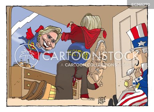 Hillary 2020 Cartoons and Comics - funny pictures from CartoonStock