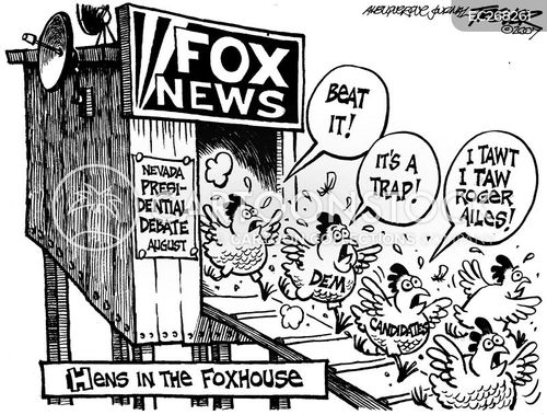 Fox In The Henhouse Cartoons and Comics - funny pictures from CartoonStock