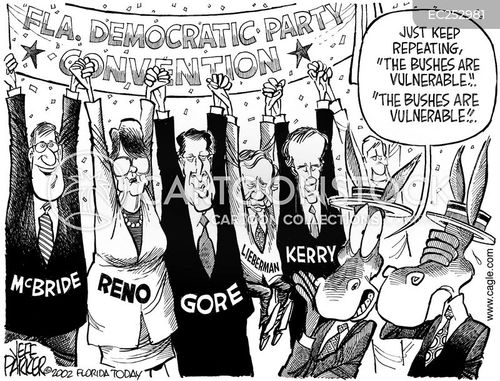 Political Support Cartoons and Comics - funny pictures from CartoonStock