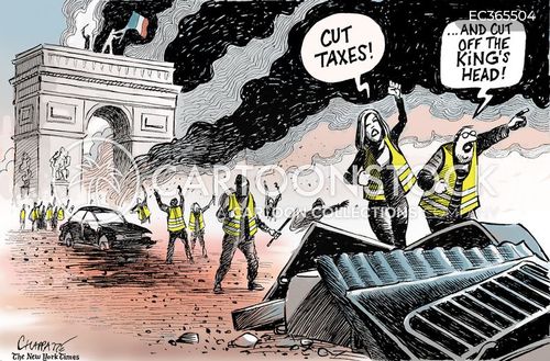 Tax Demonstration Cartoons and Comics - funny pictures from CartoonStock