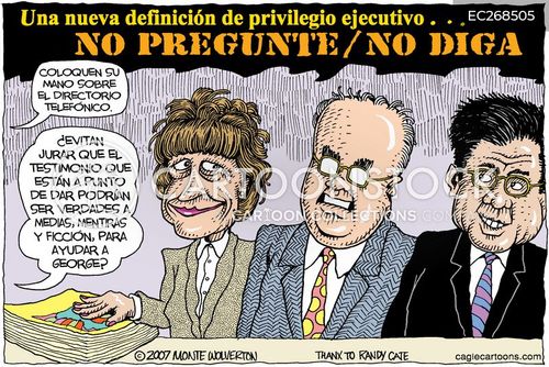 Privilegio Ejecutivo Cartoons and Comics - funny pictures from CartoonStock