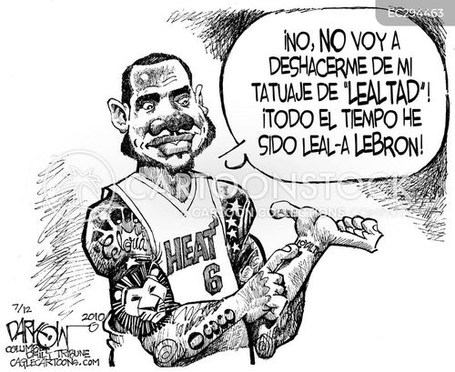 Lebron Cartoons and Comics - funny pictures from CartoonStock